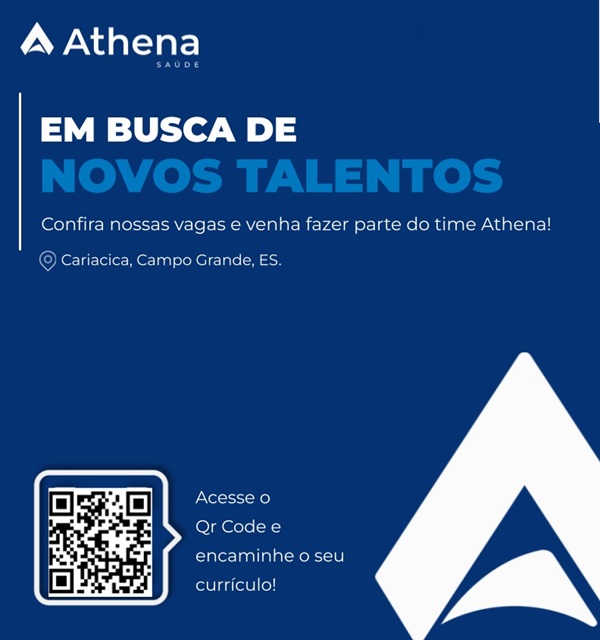 Athena Saúde abre novos Processos Seletivos